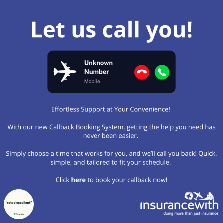 Insurancewith Travel Insurance - Contact Us